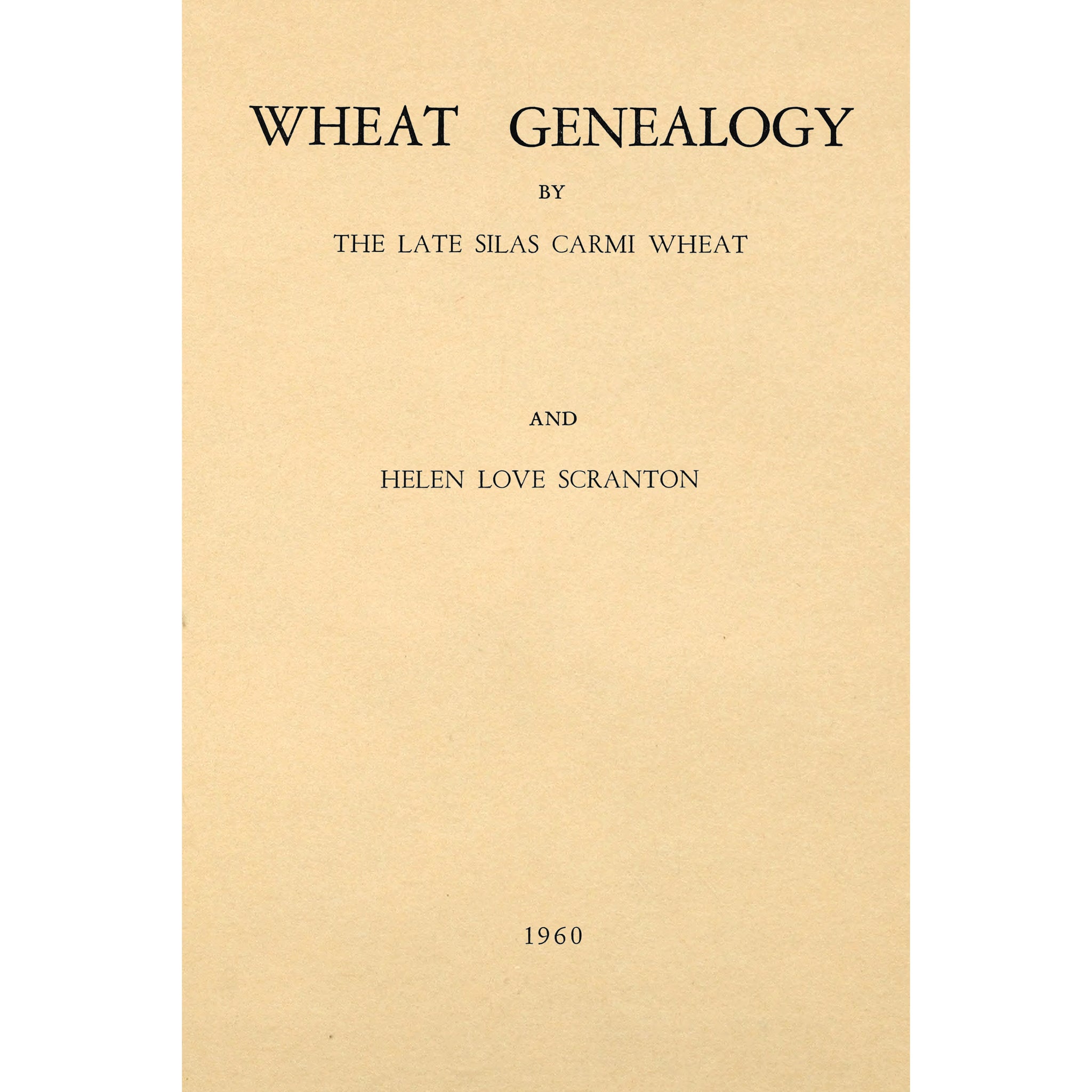 Wheat Genealogy; A history of the Wheat Family in America – Apple Manor ...